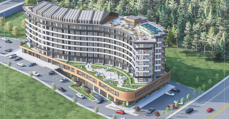 شقق للبيع في طرابزون اورتا حصار - مشروع أتلانتا || امتلاك العقارية